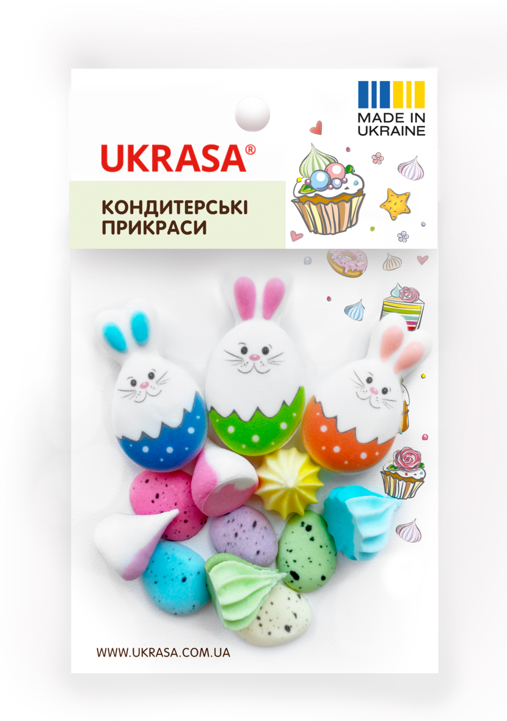 Набір "Зайчики, безе та крашанки" – UKRASA