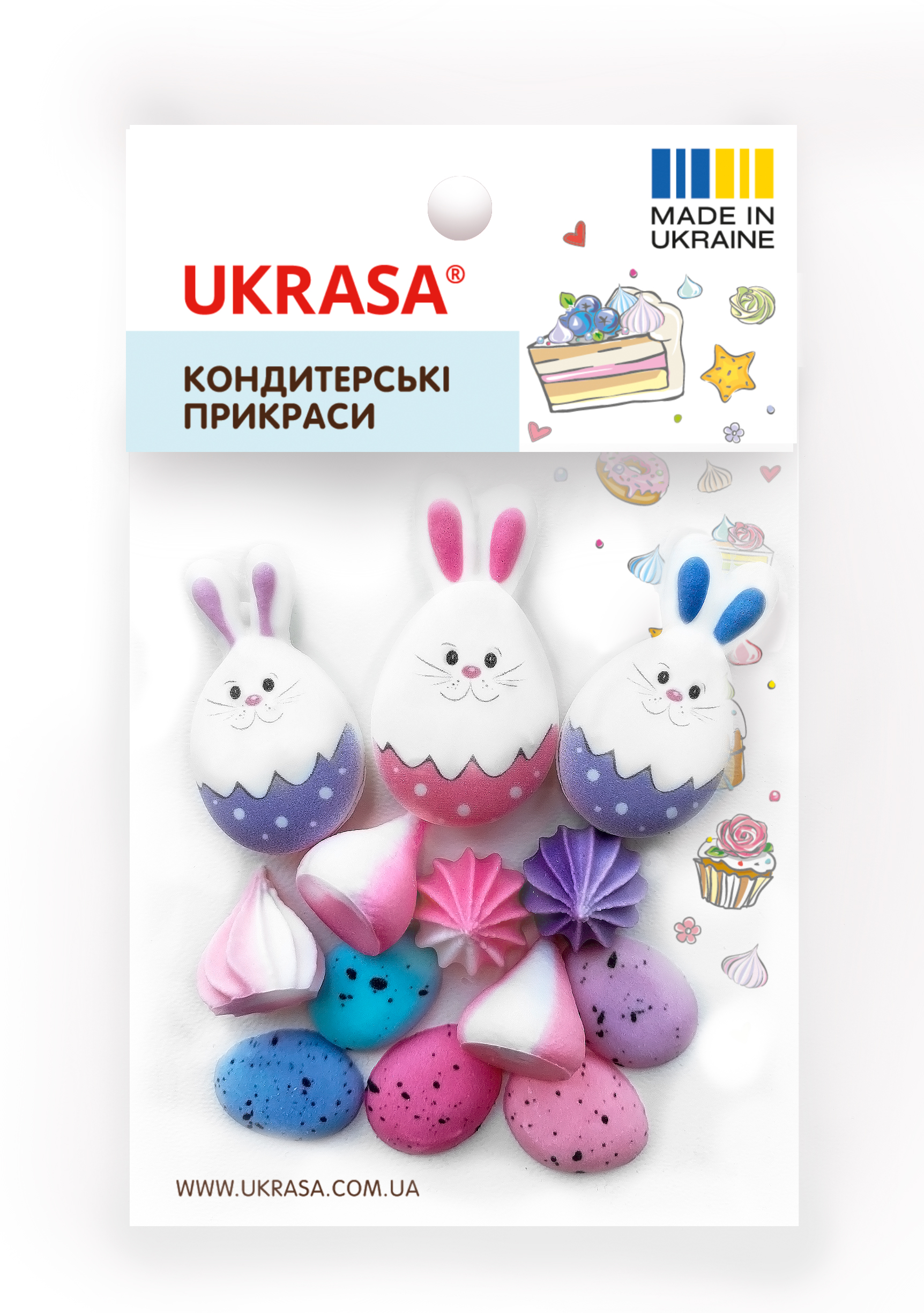 Набір "Зайчики, безе та крашанки" – UKRASA